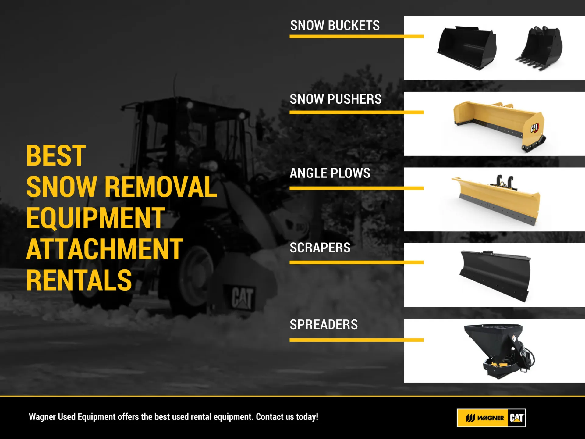 Best Snow Removal Equipment Attachment Rentals